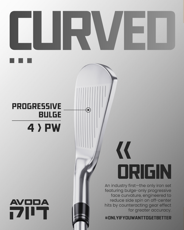 Origin Curved Same Length Irons - Chrome